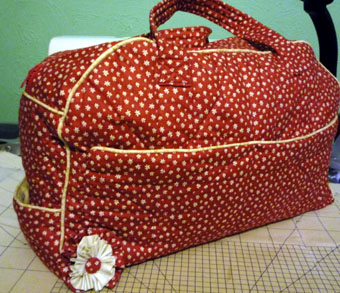 Sew your own Weekender Bag perfect for cabin luggage or weekends away ...